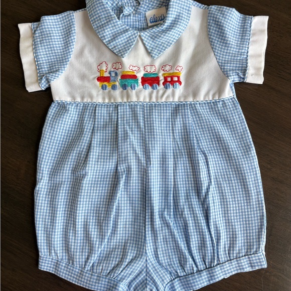Alexis | One Pieces | Vintage Alexis Blue And White Kids One Piece ...